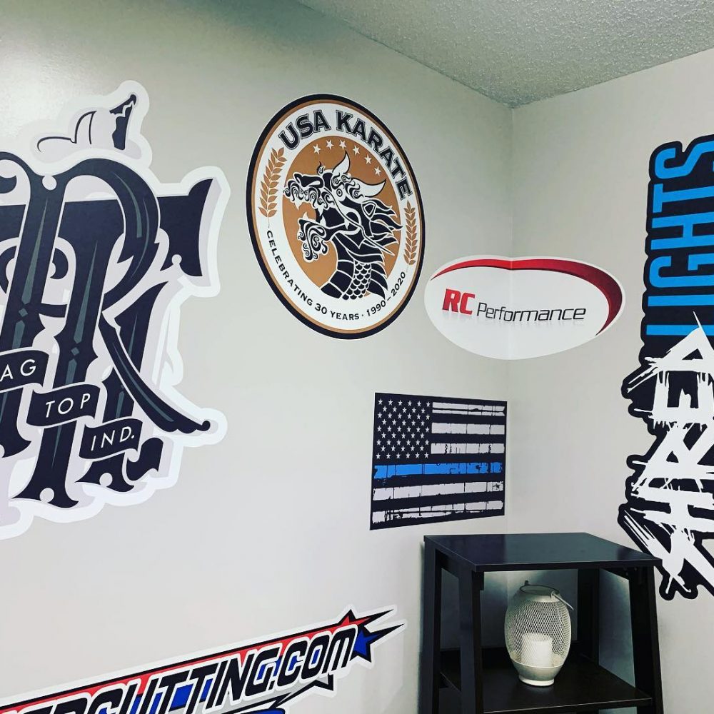 Full Colour Vinyl Logo Stickers - SignAge Canada