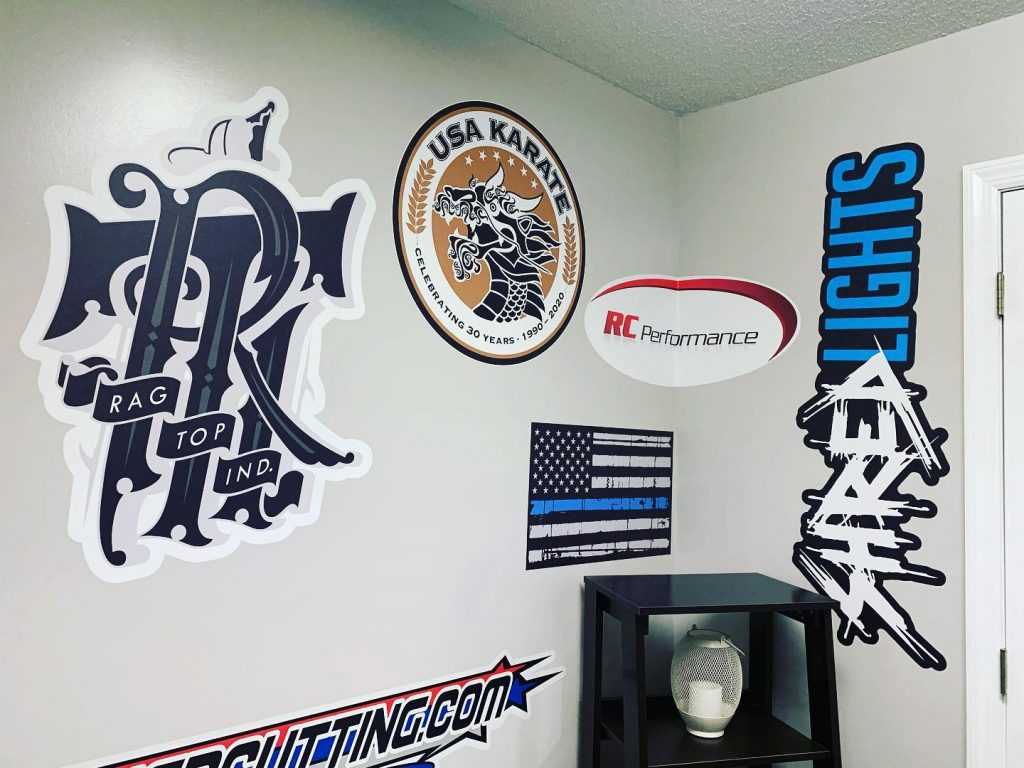 Full Colour Vinyl Logo Stickers - SignAge Canada