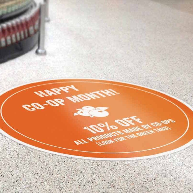 Floors Stickers - SignAge Canada