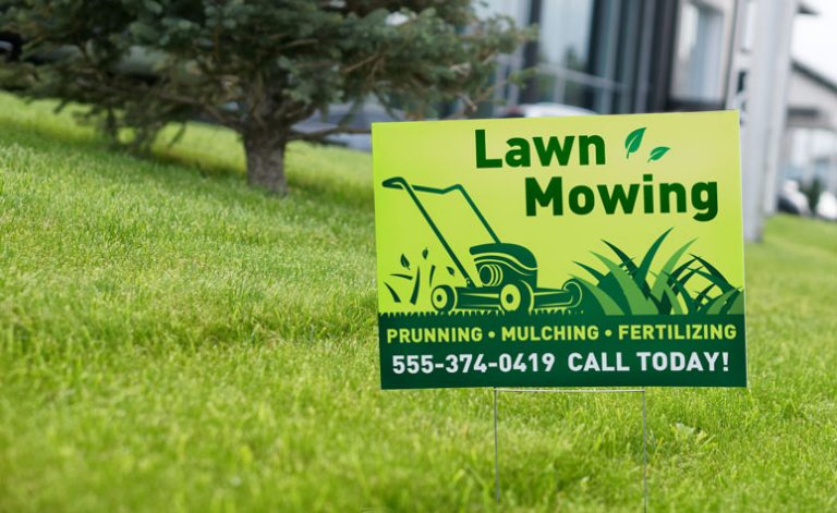 Custom Yard/Lawn Signs - SignAge Canada